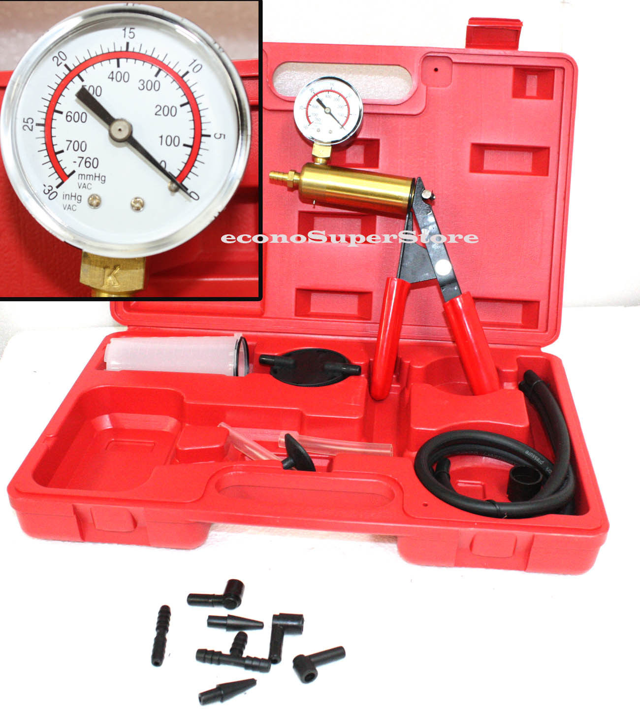 Electric Brake Bleeder 2-in-1 Brake Bleeder & Vacuum Pump Test Kit ...