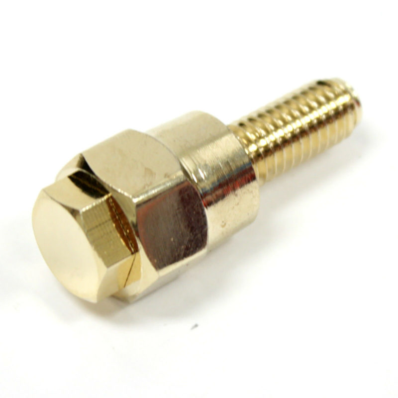 2 Pack GM Side Post Battery Terminal Adapter Positive Negative GMC Gold ...