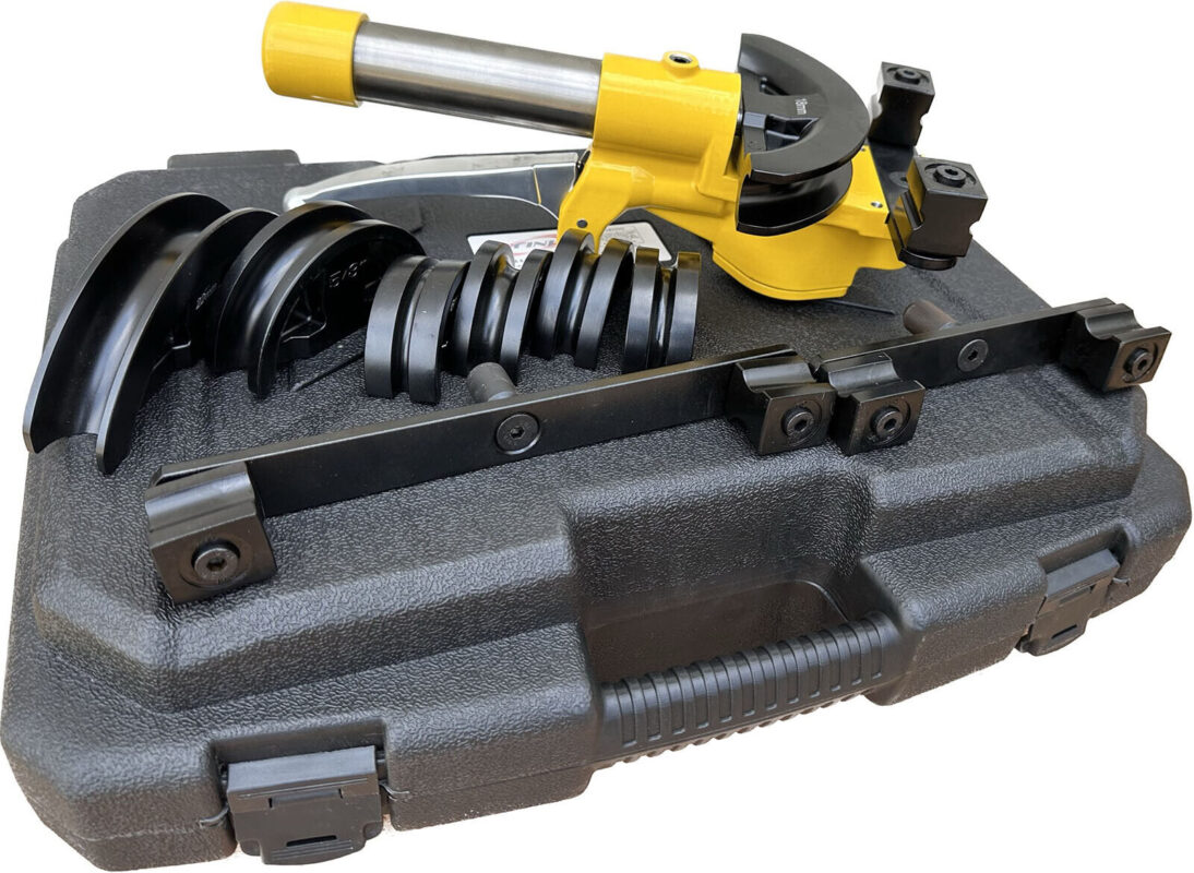 Deluxe Alloy Hydraulic HVAC Copper Tube Pipe Bender Kit 90º Bending 1/4 ...