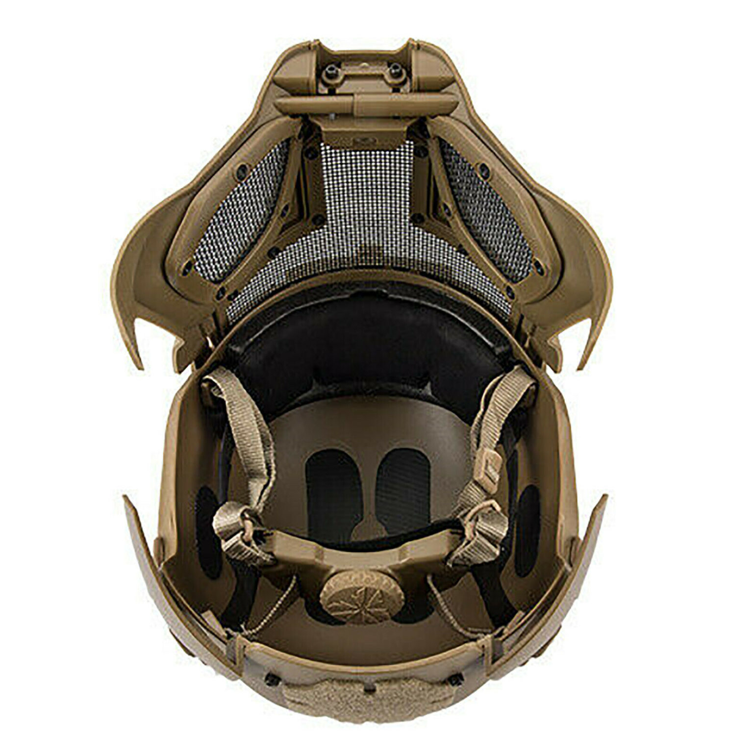 TAN Full Face Airsoft Helmet Interstellar Space Battle Trooper Tactical ...