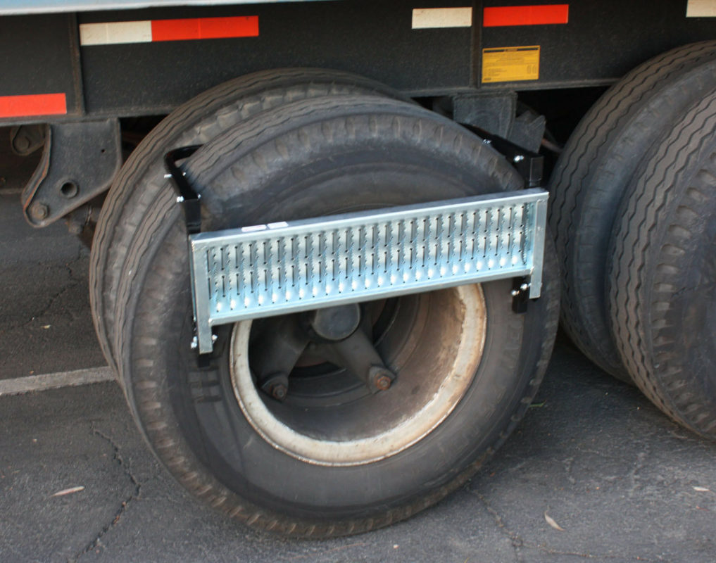 Tire Wheel Step Up Adjustable Ladder Non-Slip Platform 300lbs 24ft ...