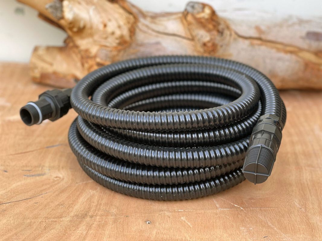 23ft Water Suction Inlet Hose Set w/Backflow Valve 4 Self-Priming ...