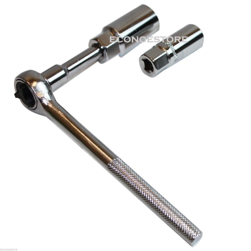 4PCS 3/8" Dr. SPARK PLUG TUNE UP SOCKETS & RATCHET WRENCH SET FREE ...