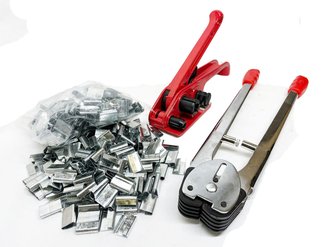 HD Strapping Tool Kit 1800' Poly Strap Packaging Banding Tensioner ...