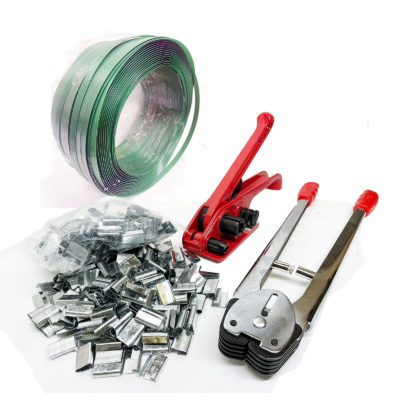 HD Strapping Tool Kit 1800' Poly Strap Packaging Banding Tensioner ...