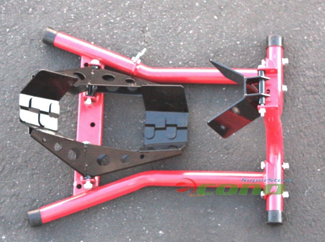 Motorcycle Sport Bike Crusiser Locking Front Wheel Chock Mount Hold ...