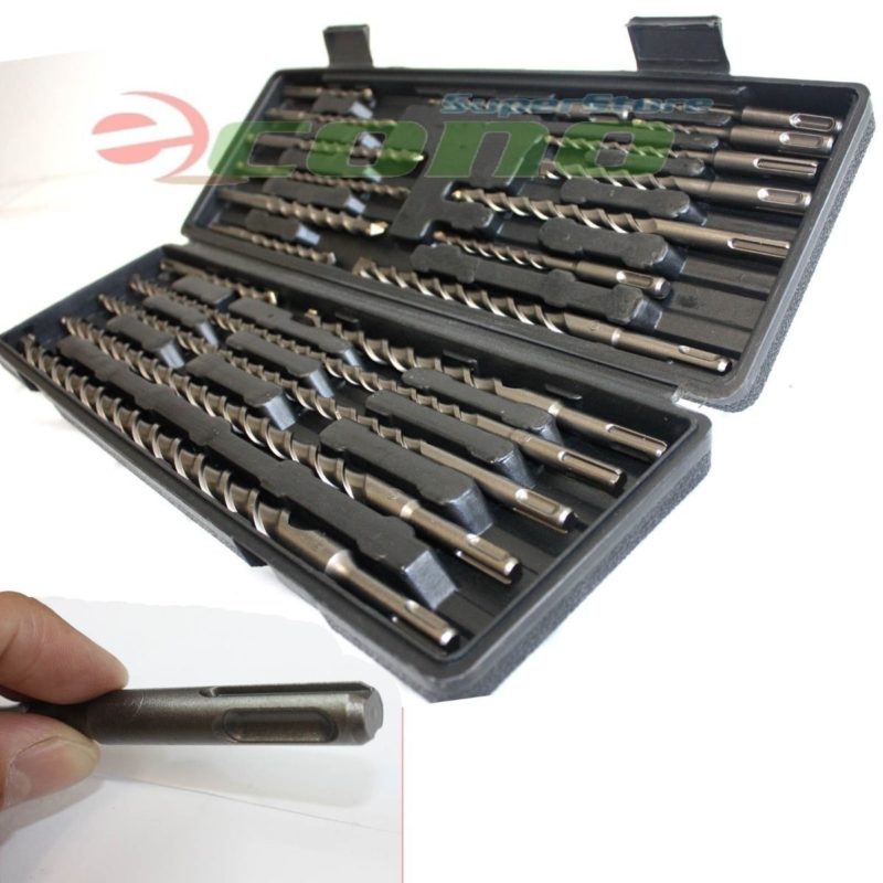 20 Pc Sds Plus Rotary Hammer Drill Bits Set Fit Hilti Bosch Dewalt