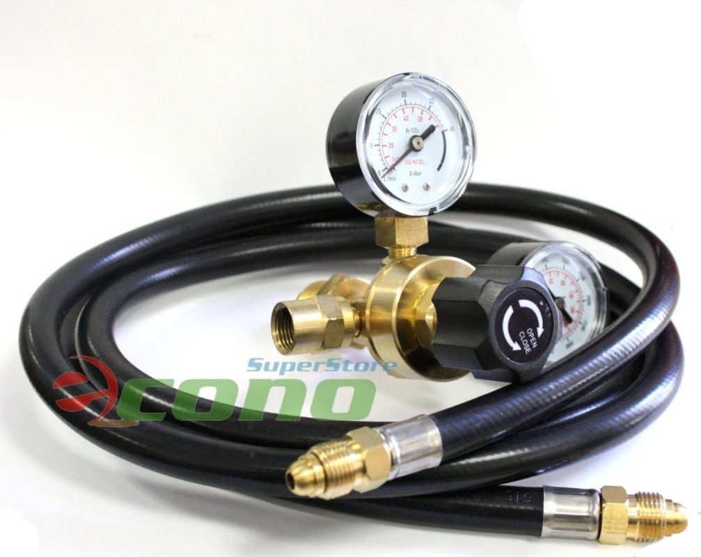 Argon Co2 Regulators Gauges & Hose 4 Welding cga580 Miller Lincoln Mig ...