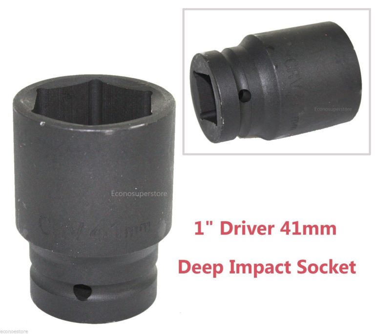 NEW 1" Drive 41mm Heavy Duty Deep Impact Socket – EconoSuperStore