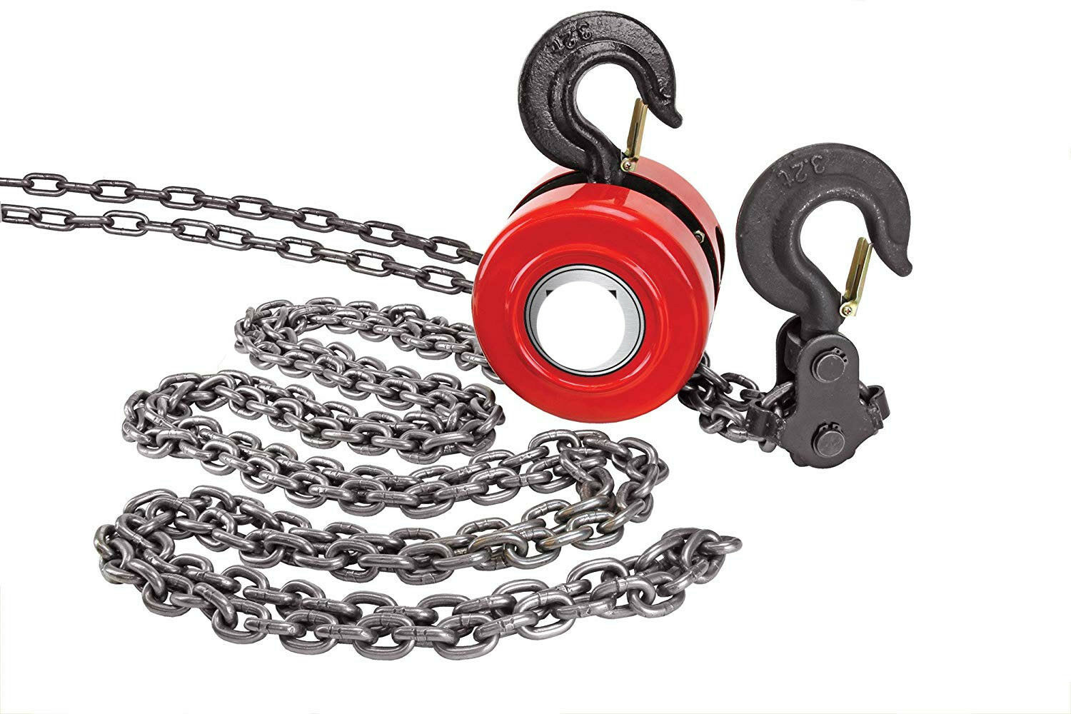 3 TON HS TYPE CHAIN HOIST BLOCK AND TACKLE LIFT TOOL HD 10FT CHAIN LIFT