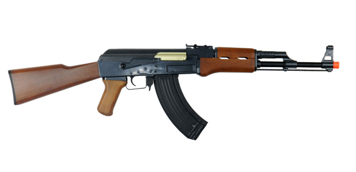 DOUBLE EAGLE TACTICAL AIRSOFT AK RIS AUTO AEG RIFLE BB GUN METAL BODY ...