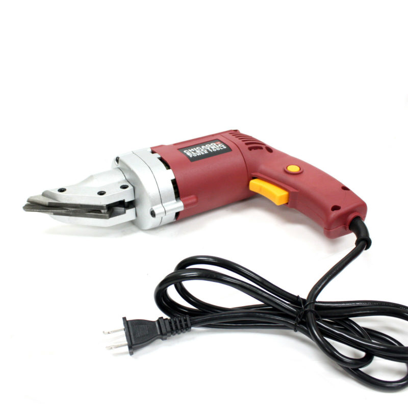 14 Gauge Swivel Head Shear Variable Speed Metal Cutter 4 Amp Heavy Duty ...