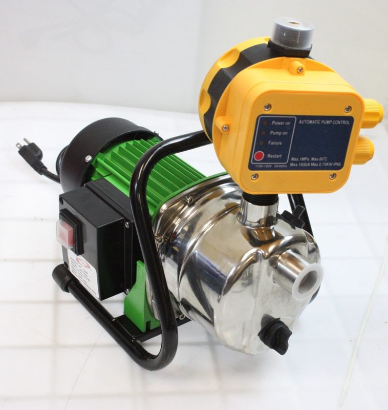 1.6HP Garden Jet Water Booster Pressure Pump W/ 145PSI Automatic On/Off ...