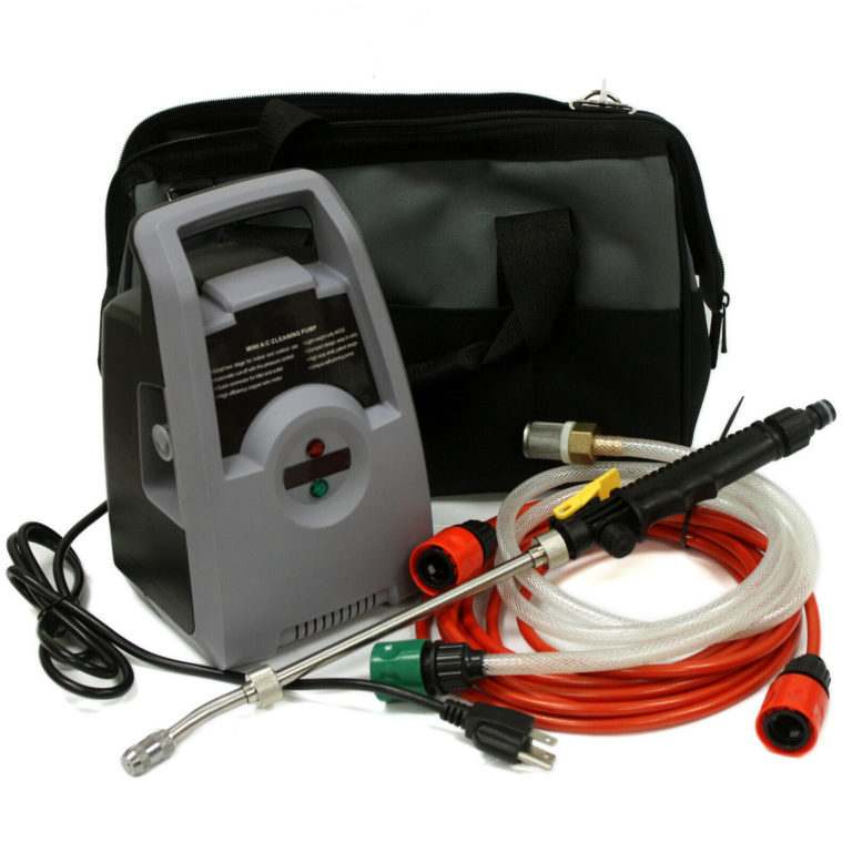 High Pressure Spray Cleaning Kit for HVAC A/C Clean Condenser ...