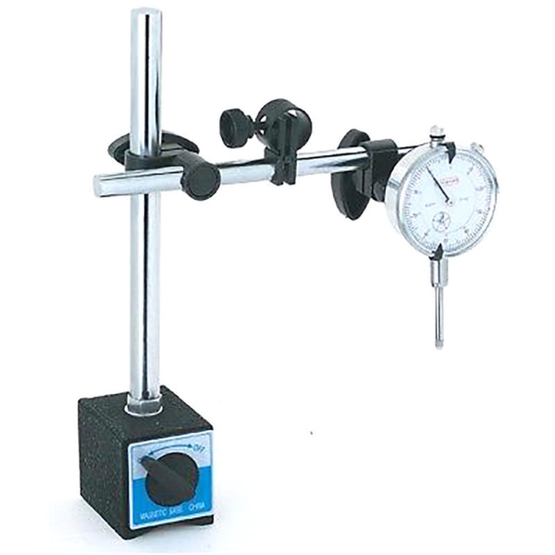 Magnetic Base Holder Flexible Fine Adjustable Stand Level Test ...