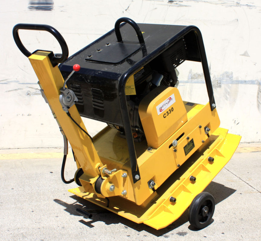 Reversible Dirt Vibratory Plate Compactor 420cc Gas Power Engine for ...