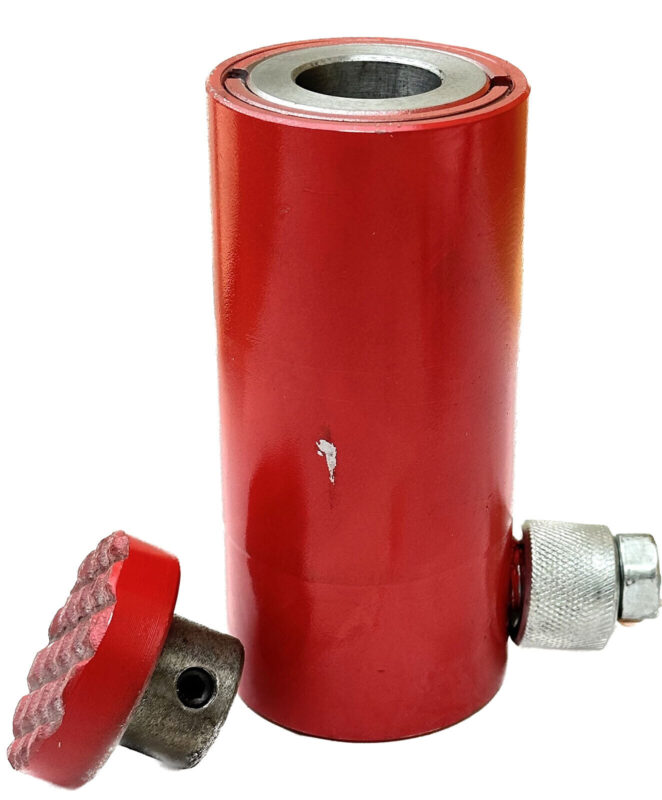 10 Ton Mini Hydraulic Ram Single Acting Cylinder Rams Porta Power Jack ...