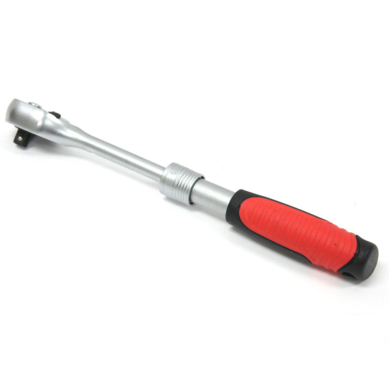 1/4" Drive Extendable Handle Ratchet Reversible Socket Wrench 6" to 8 ...
