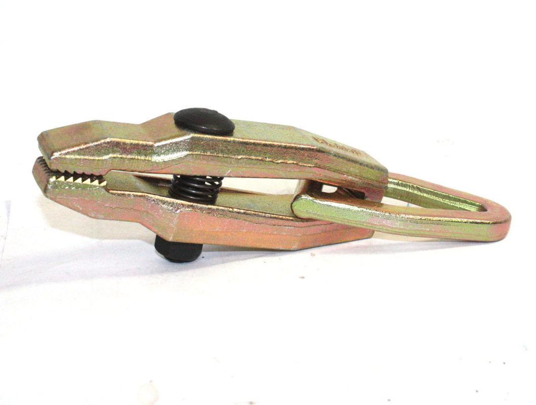 2 Ton Self-Tightening Single Way Long Nose Pull Clamp Grips 4 Auto Body ...