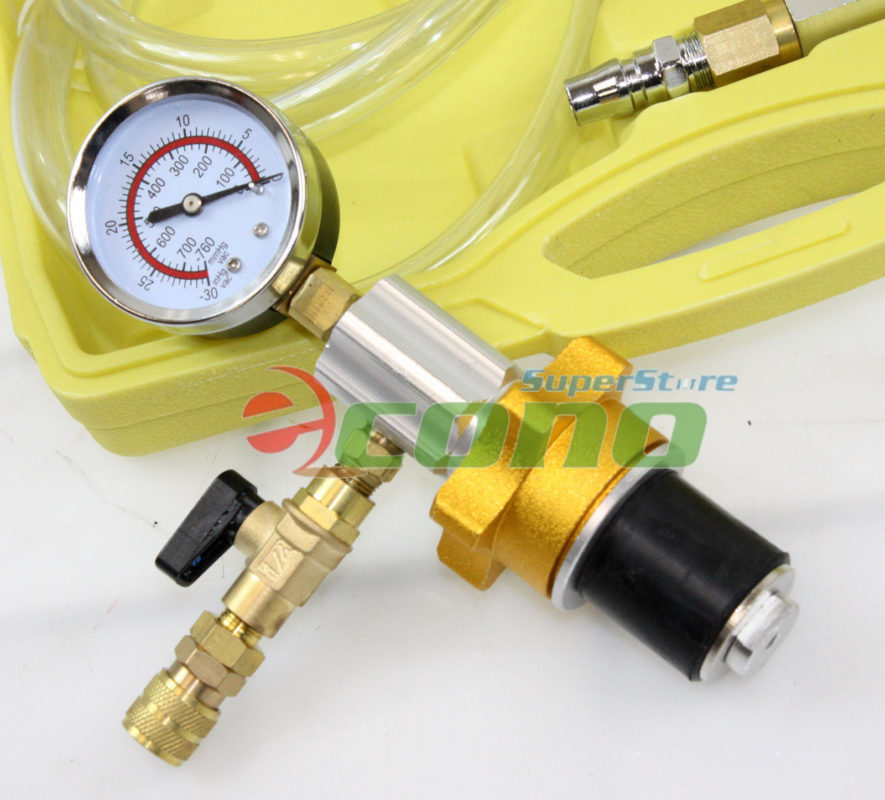 Auto Engine Vacuum Coolant Cooling System Purging Tool Kit Refill ...