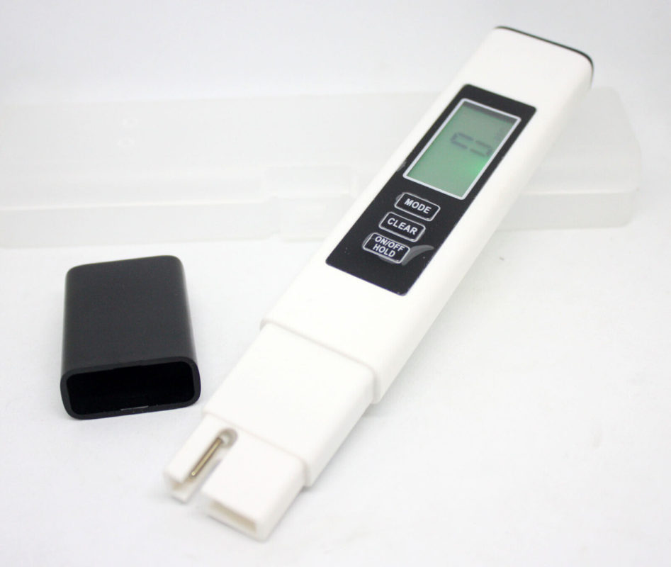 Digital PPM Hydroponic Water Quality Tester 3-in-1 Temperature EC TDS ...