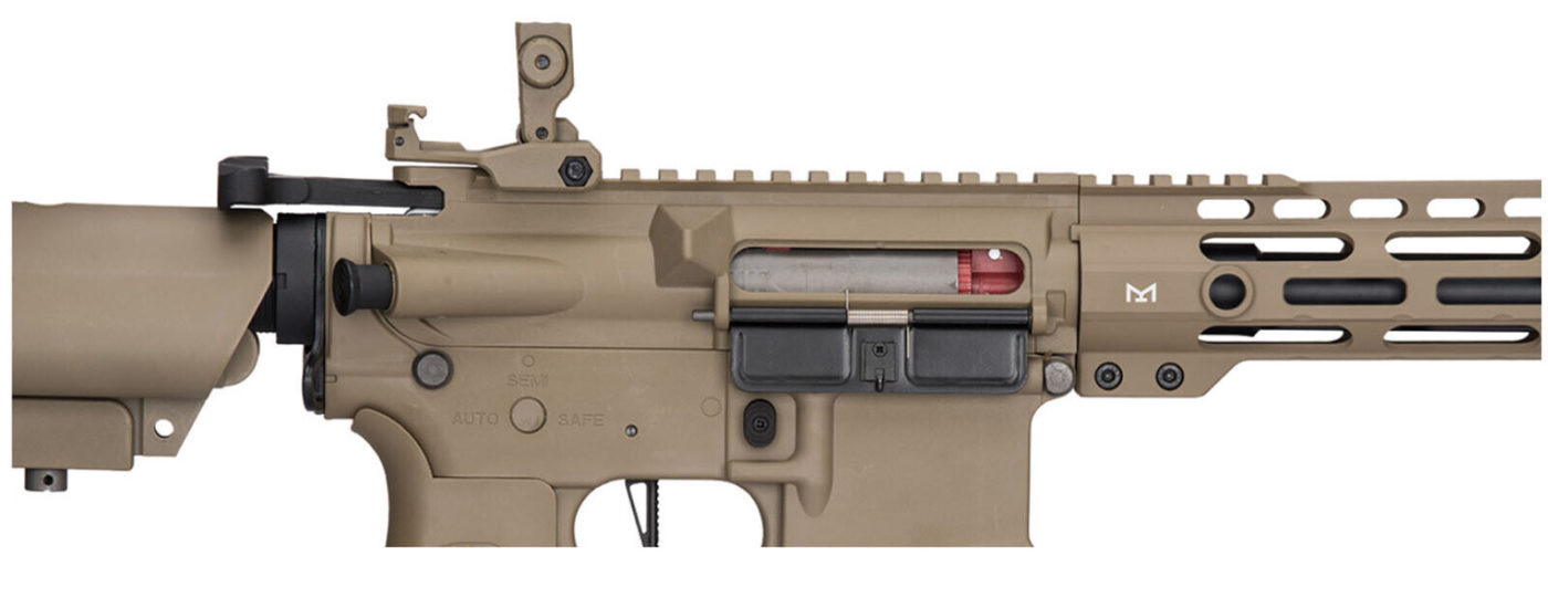 Lancer Tactical Enforcer Hybrid Gen 2 BLACKBIRD AEG Tan AirSoft Rifle ...
