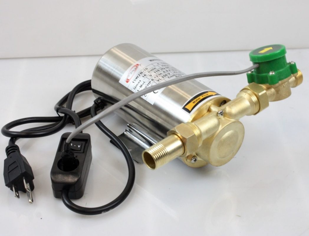 Self Priming Automatic Shower Washing Machine Water Booster Pump ...
