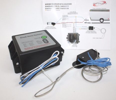 Trailer Break-Away System Kit 12V Separation Runaway Breakaway Systems ...