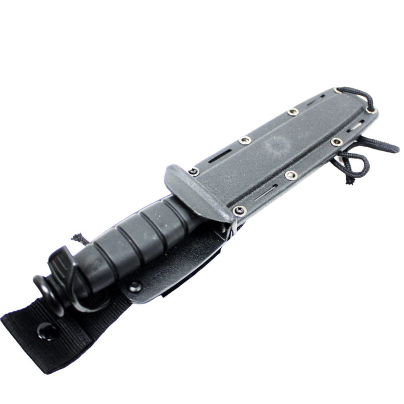 Tanto Blade USMC 12" Survival Combat Steel Hunting Knife w/ Hard Sheath ...