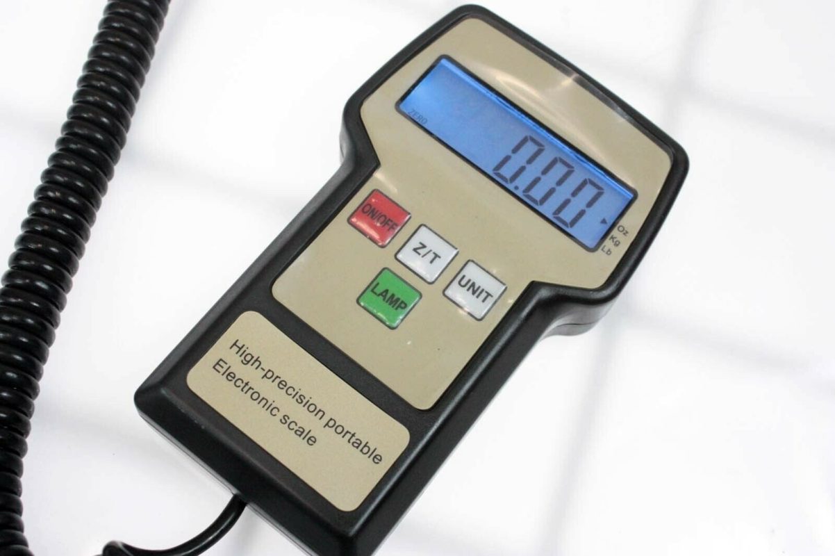 220LB Digital HVAC A/C Weight Scale For Charging Recovery Refrigerant ...