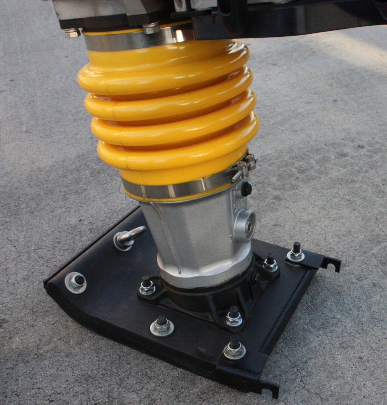 4.4HP 149cc Dirt Soil Tamper Jumping Jumper Jack RAMP Compactor 15600N ...