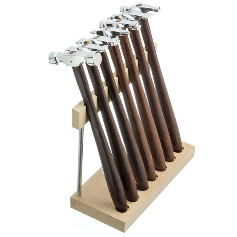 7pc 9” Jewelers Double Ended Specialty Hammers w/ Stand SE Metal Head ...