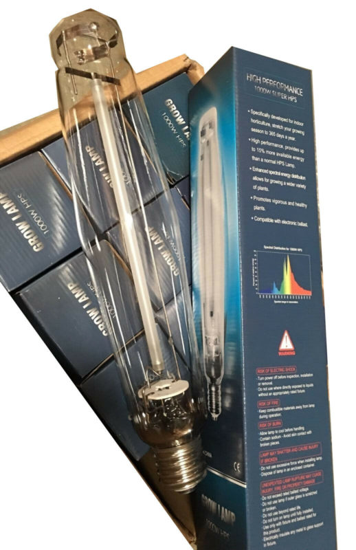 LOT 12 1000W Enhanced Super HPS Grow Light Bulb Lamp High Pressure ...