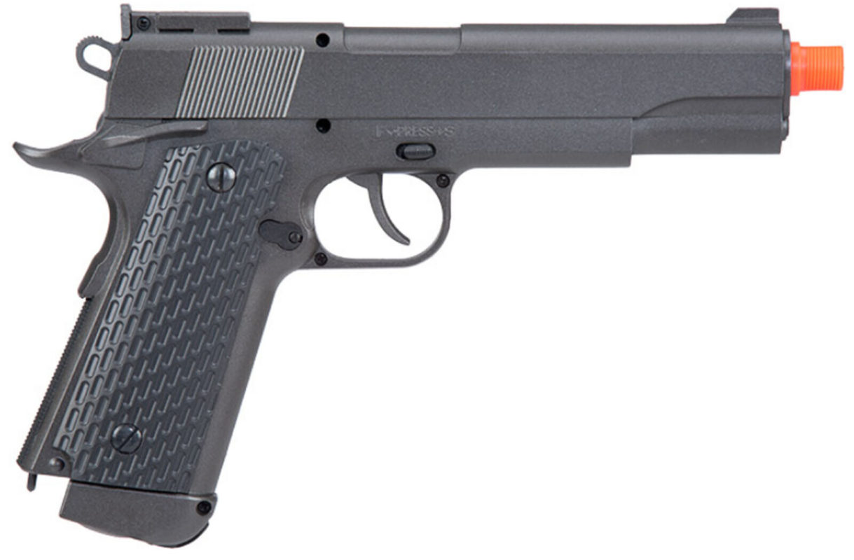 WellFire Full Metal CO2 Non Blowback 1911 Airsoft Pistol G292 w/ Gas ...