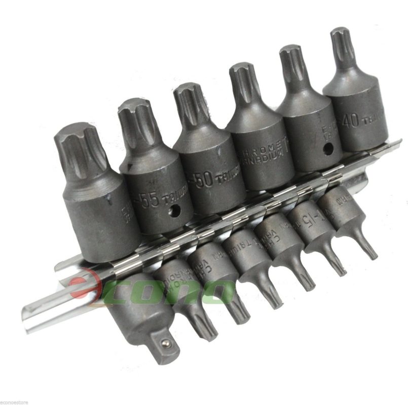 15PCS 1/4" & 3/8" DR IMPACT STAR BITS SET PROOF SET – EconoSuperStore