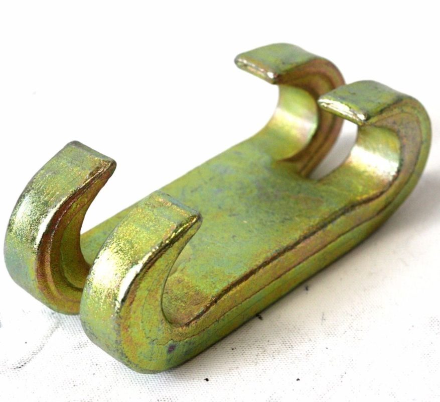 C-Clamp Double Claw Hook Chain Sorter Double Hook Bumper Hook 3 TON ...