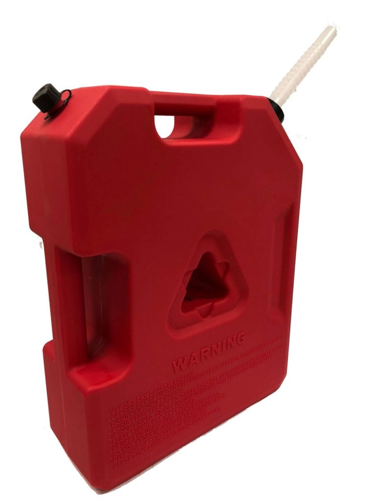 3 Gallon Plastic Jerry Can Refill Tank Gasoline Diesel Petrol Fuel ...
