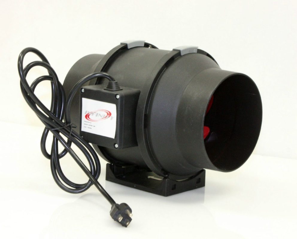 6" Mixed Flow Duct Fan Exhaust Ventilation 6 inch Fan 120V 70W ...