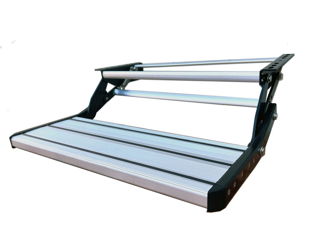 EZ Pull Out Retractable One Step RV Camper Platform Steps Stair Anti ...