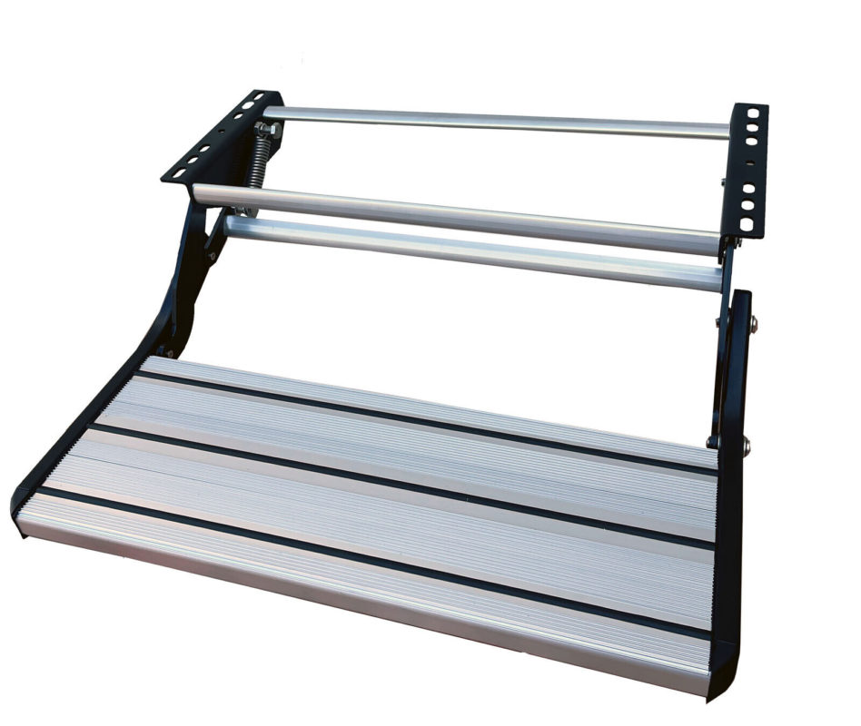 EZ Pull Out Retractable One Step RV Camper Platform Steps Stair Anti ...