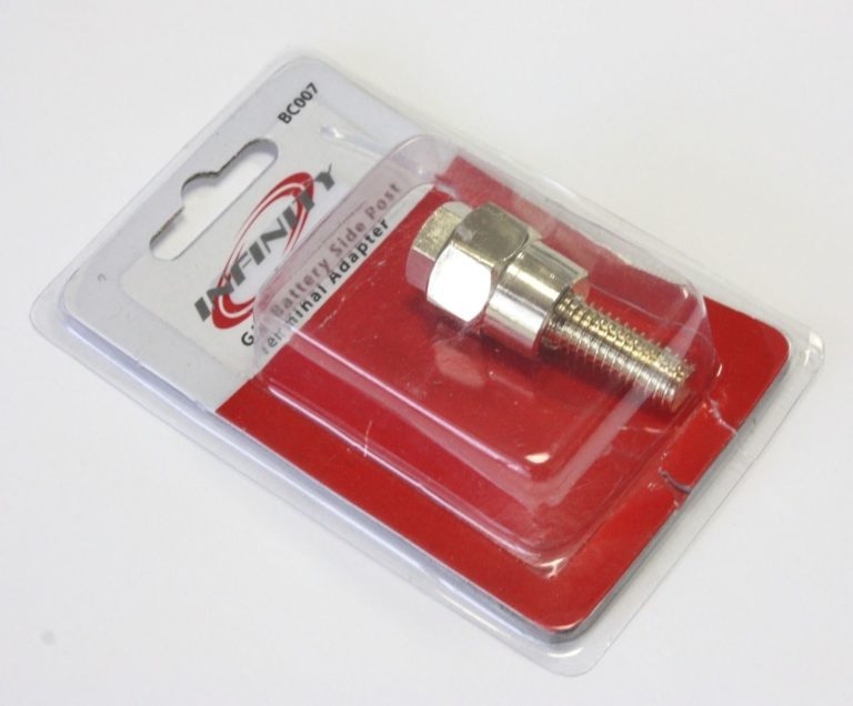 GOLD PLATED GM GMC TAP SIDE POST MOUNT LONG BATTERY TERMINAL 7/8" L x 5 ...