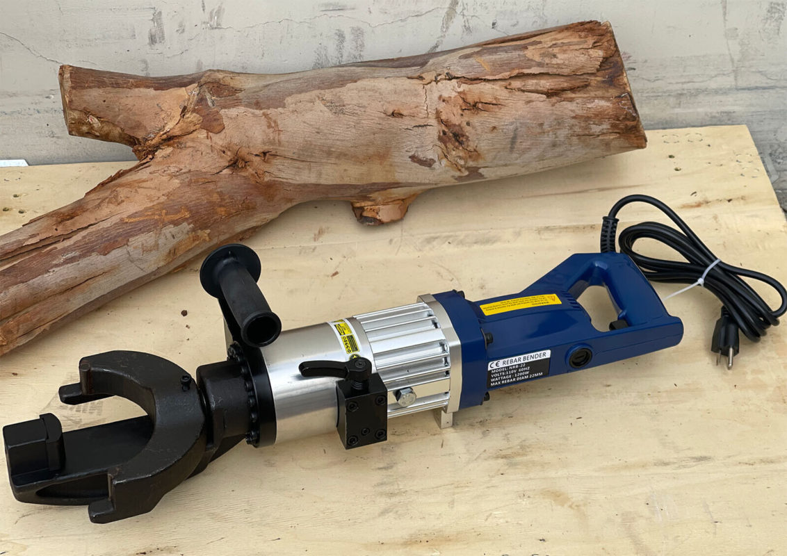 1200 Watt Portable Hand Held Electric Hydraulic Rebar Bender 7/8" 22mm ...