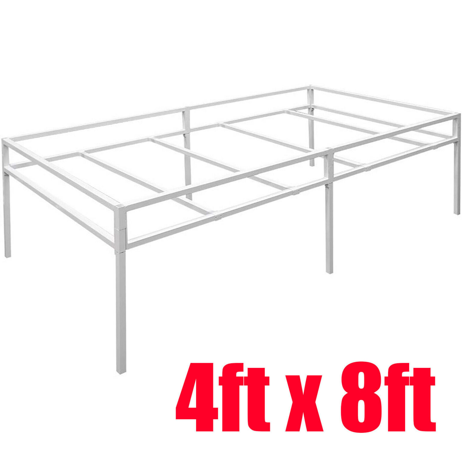 Easy 4' x 8' , 4' x 4' Quick Fit Rolling Flood Table Stand for ...