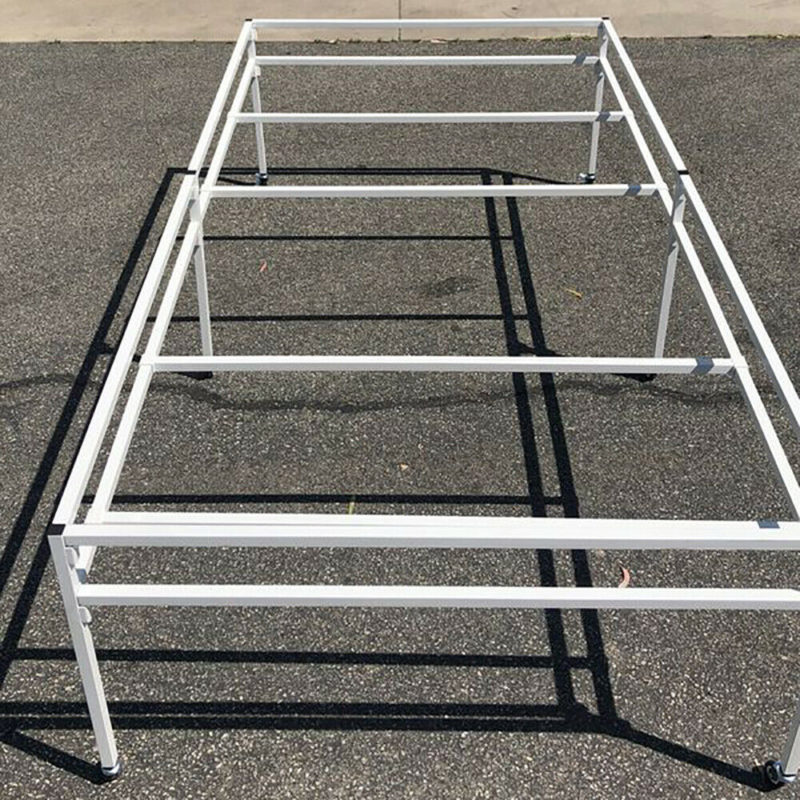 Easy Quick Fit 4′ x 8′ Rolling Flood Table Stand with Bars and Rolling ...