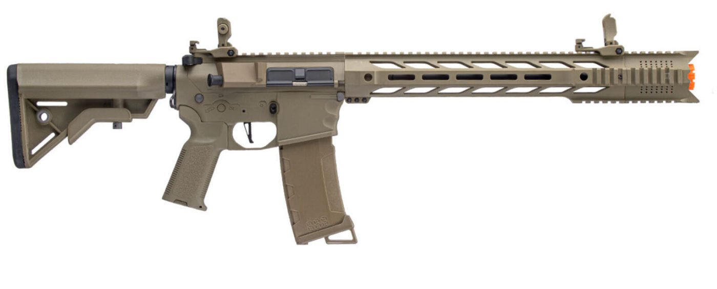 Lancer Tactical Gen 3 Interceptor SPR Airsoft M4 AEG Rifle 380-400 FPS ...