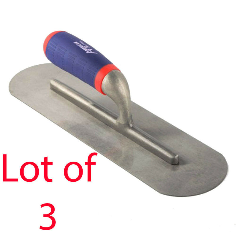 Lot 3 | 14" Swimming Pool Trowel 85C Finishing Concrete Plaster Rounded ...