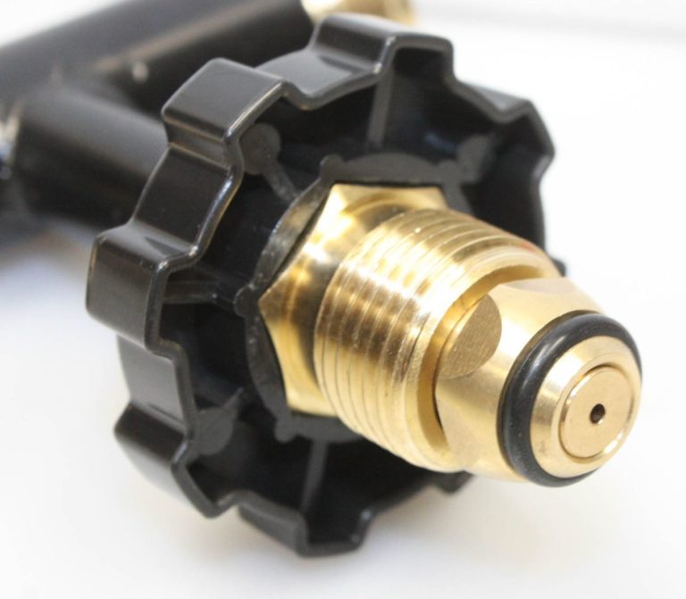 Propane Tee Connects Two Appliances To Refillable Propane Tank ...